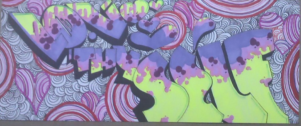 Art Work by AB: Ink & Spray Art